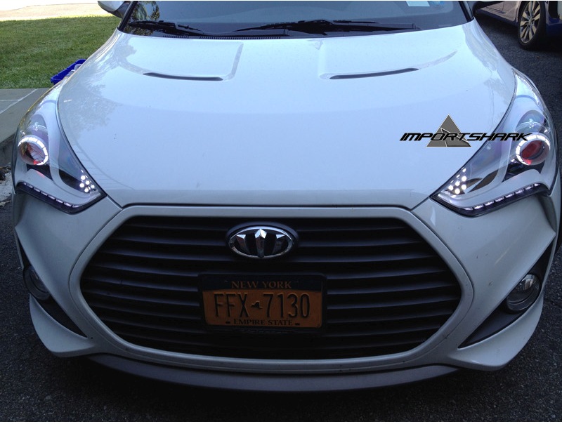 KDM Customized Turbo Headlights, importshark.com