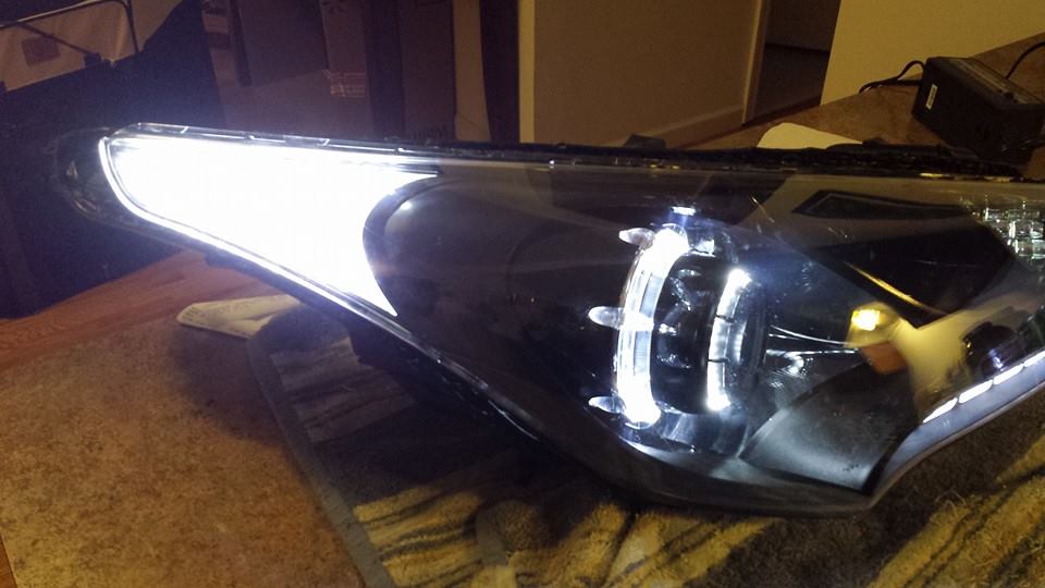 KDM Customized Turbo Headlights, importshark.com