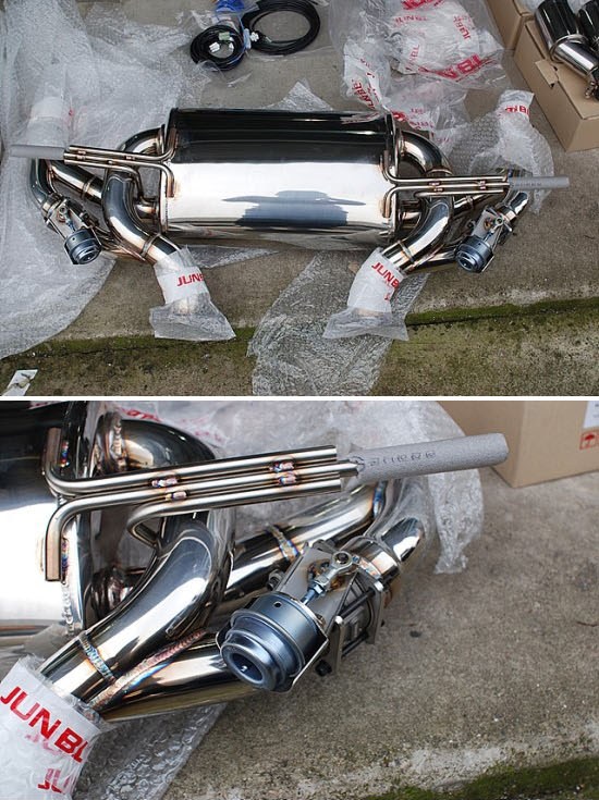 Jun B.L EVC 3.8L Catback Exhaust, importshark.com