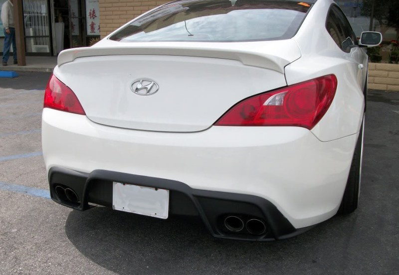 MyRides Dual Rear Diffuser (FRP), importshark.com