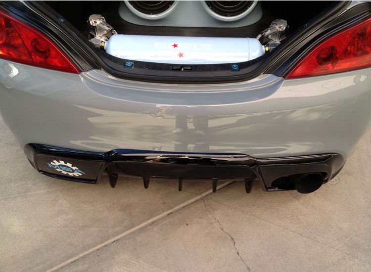 MyRides Single Rear Diffuser (FRP), importshark.com