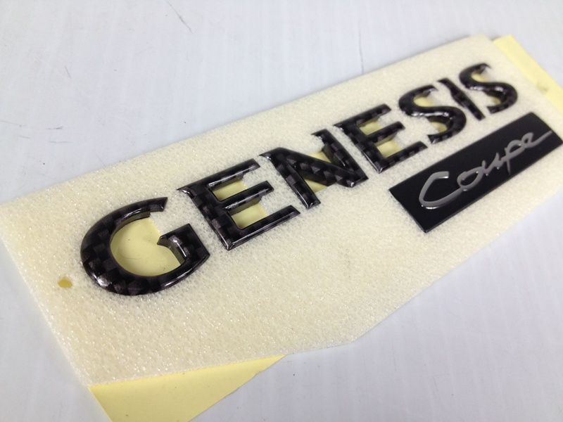 OEM Genesis Coupe Lettering (Custom), importshark.com