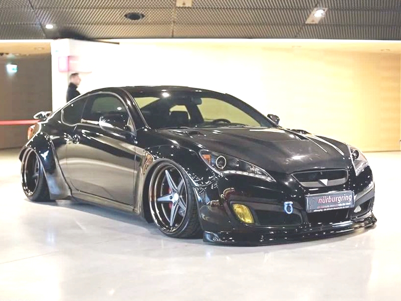 Remake Widebody BK1 Front Flares, importshark.com