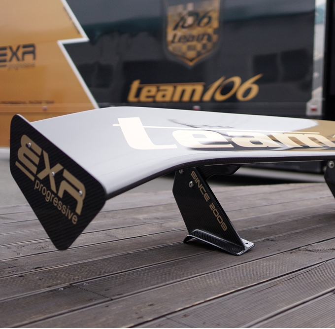 Team106 Carbon Fiber Race Wing, importshark.com